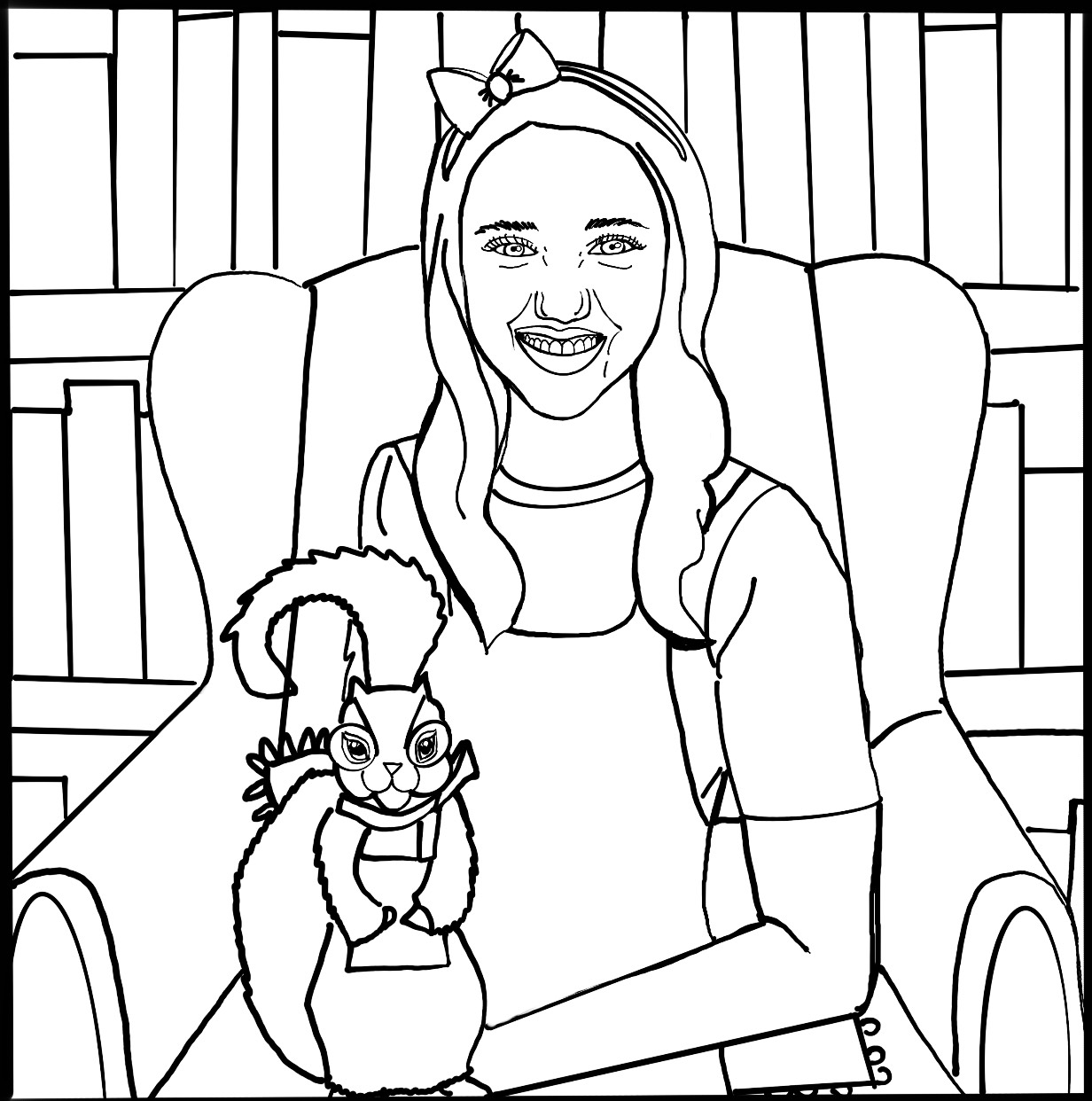 Anna Marie Coloring Page